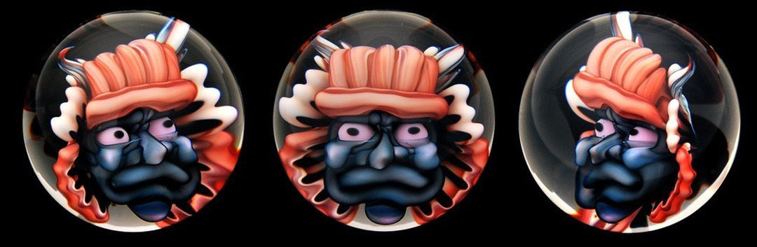 Kobuki Marble Drop – Boro Brothers Glass Gallery