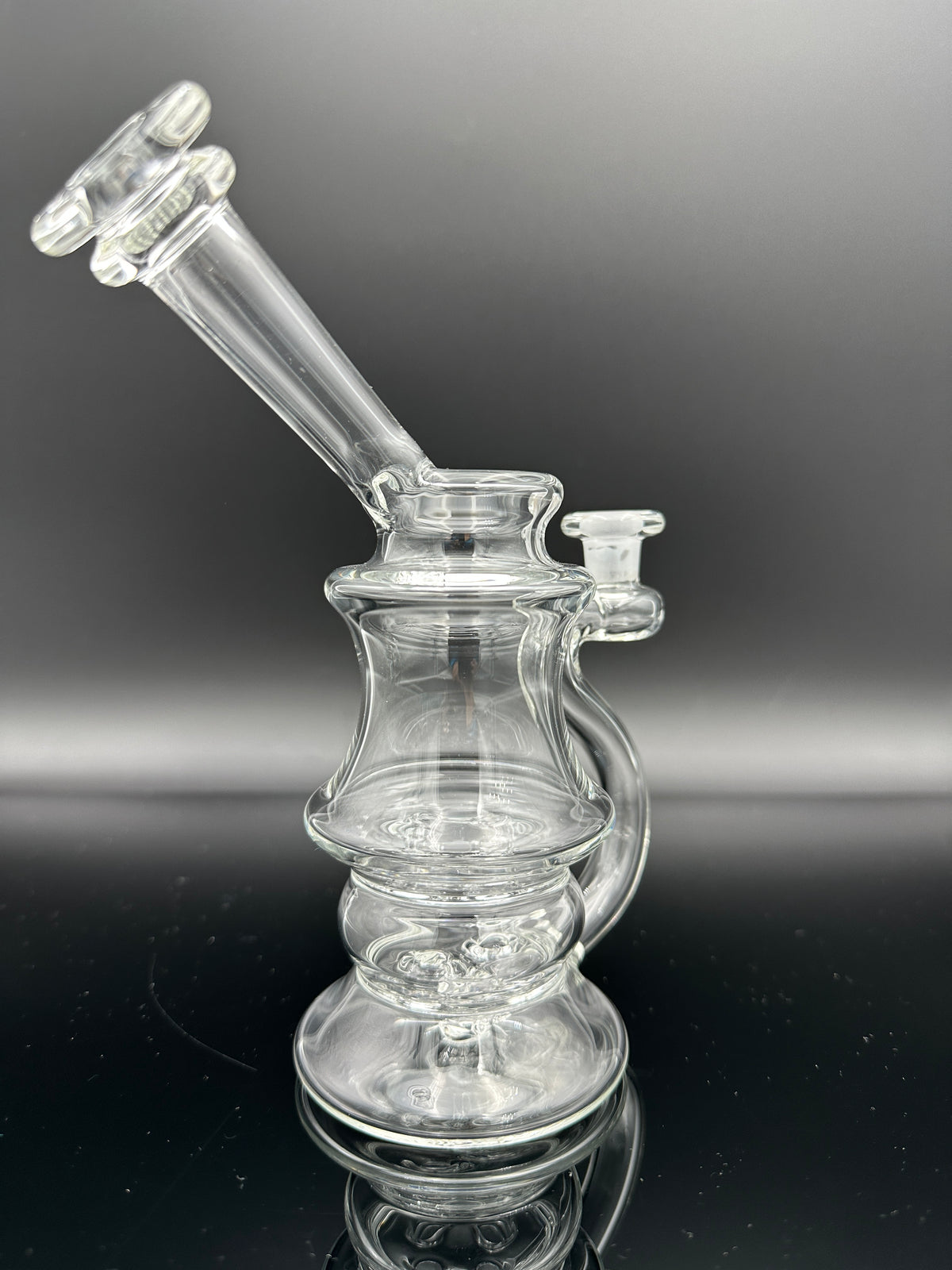 Clear Astro Blooper – Boro Brothers Glass Gallery